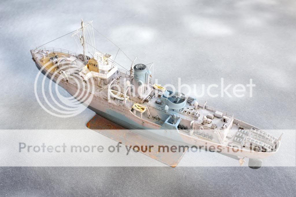 HMS Anchusa 1/350 Mirage Hobby - Completed - International Scale Modeller