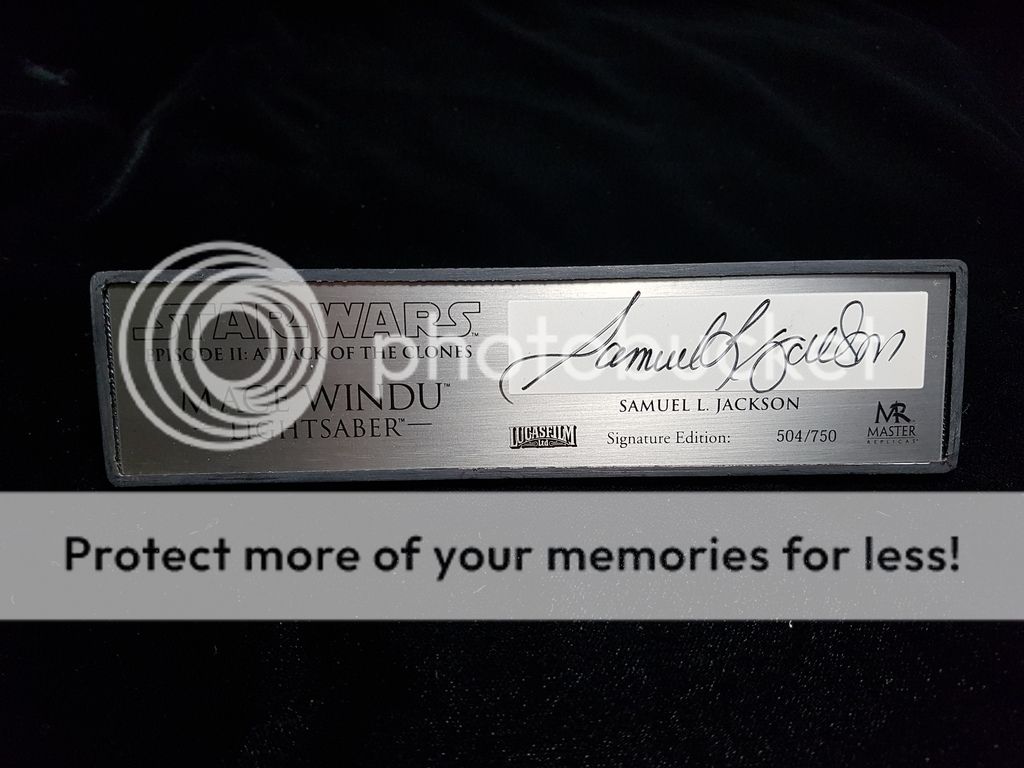 EFX & Master replicas style 3D printed plaque display stand | Rebelscum ...