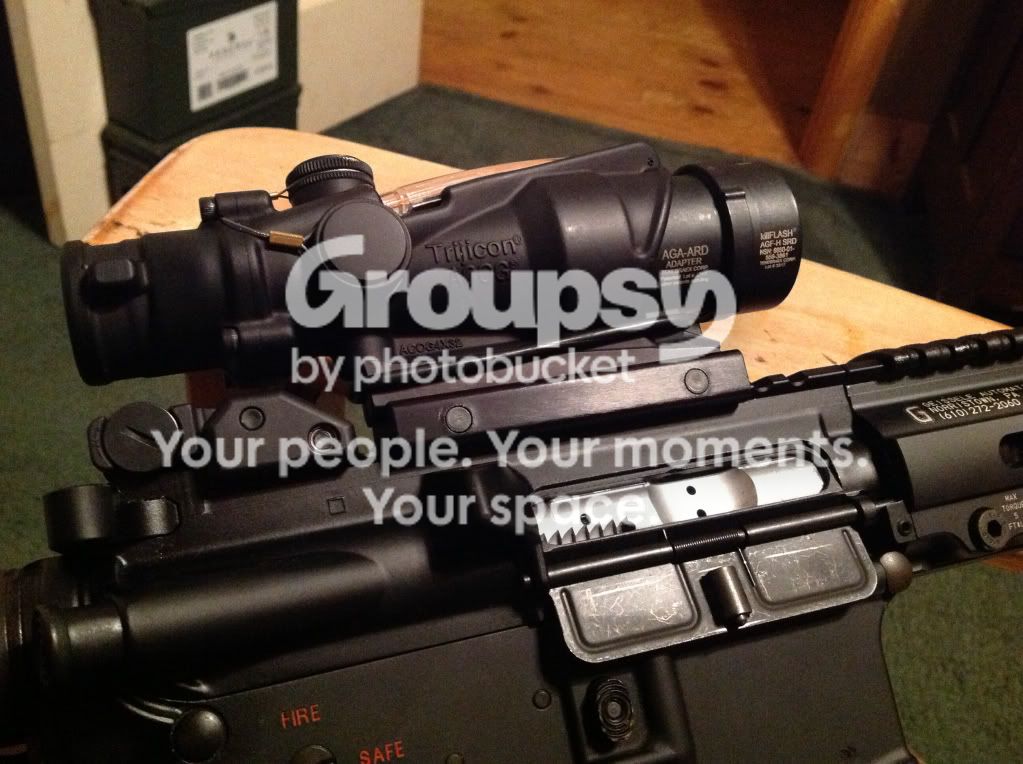 Elcan Specter SFOV4 Fixed four power VS Trijicon > Optics, Mounts, and ...