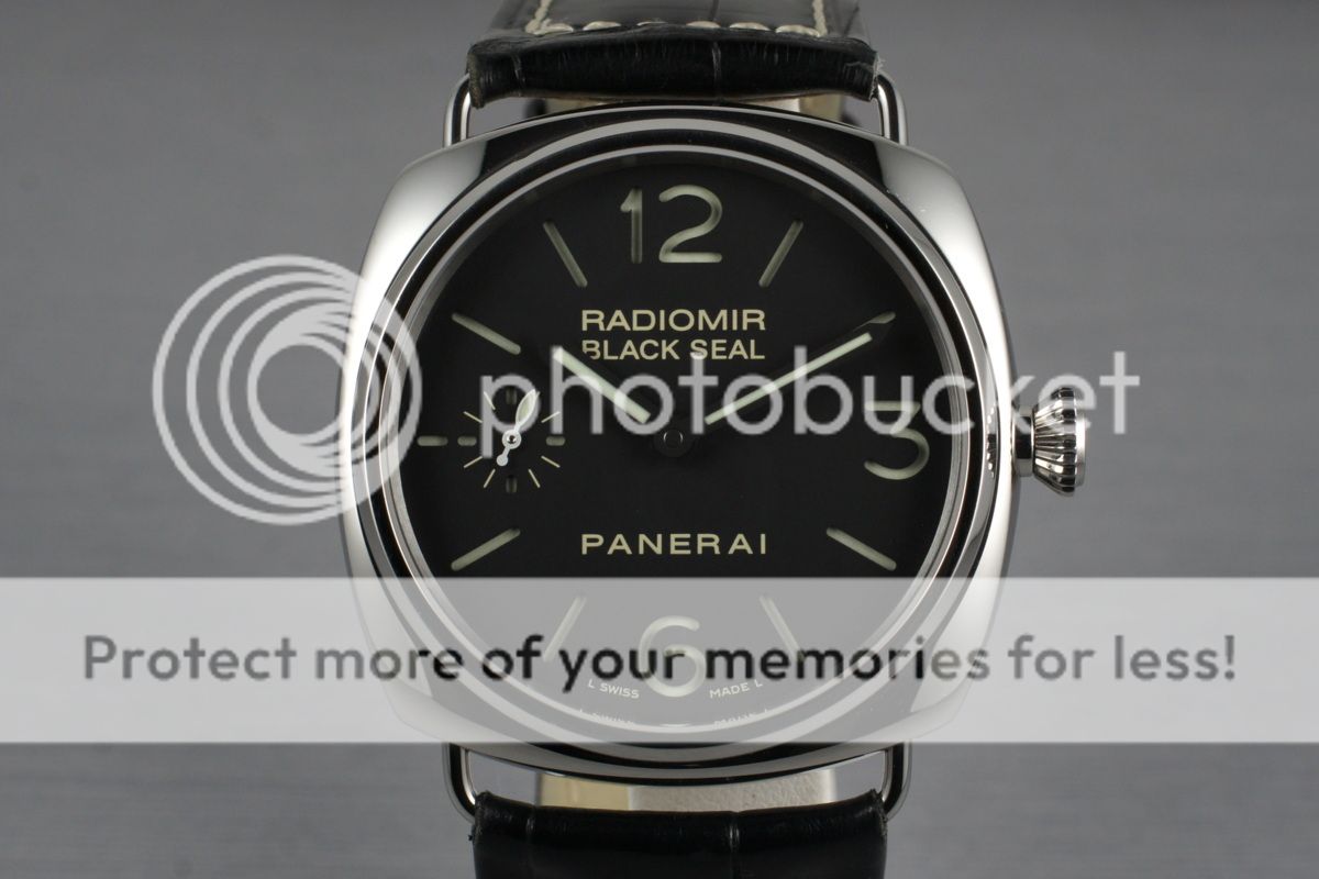 TimeZone : Sales Corner » FS: 2007 Panerai PAM 183 Radiomir Black Seal ...