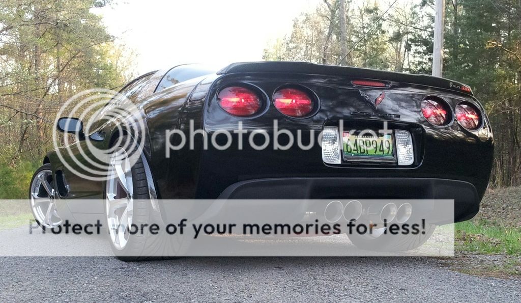 C5 Corvette Rear Diffuser C5 Rear Wide Body Fenders - speedclaims
