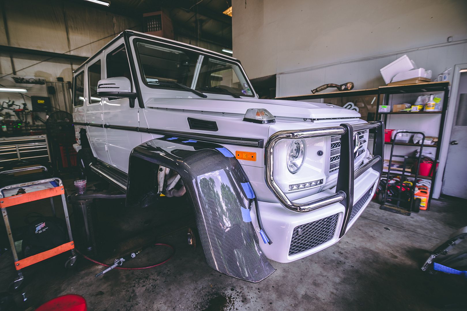 G550 4x4 squared suspension and body conversion at Eurowise | Mercedes ...