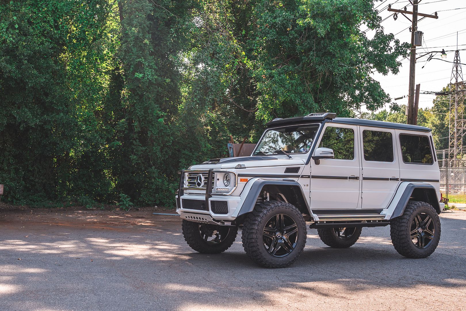 G550 4x4 squared suspension and body conversion at Eurowise | Mercedes ...