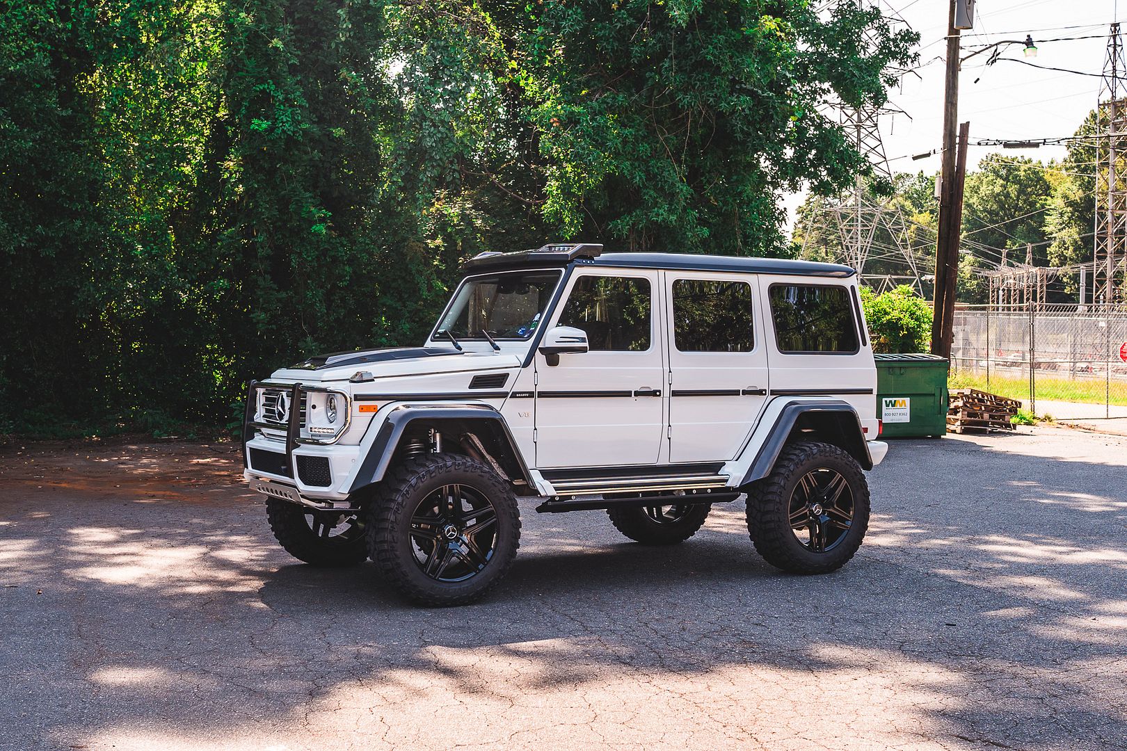 G550 4x4 squared suspension and body conversion at Eurowise | Mercedes ...